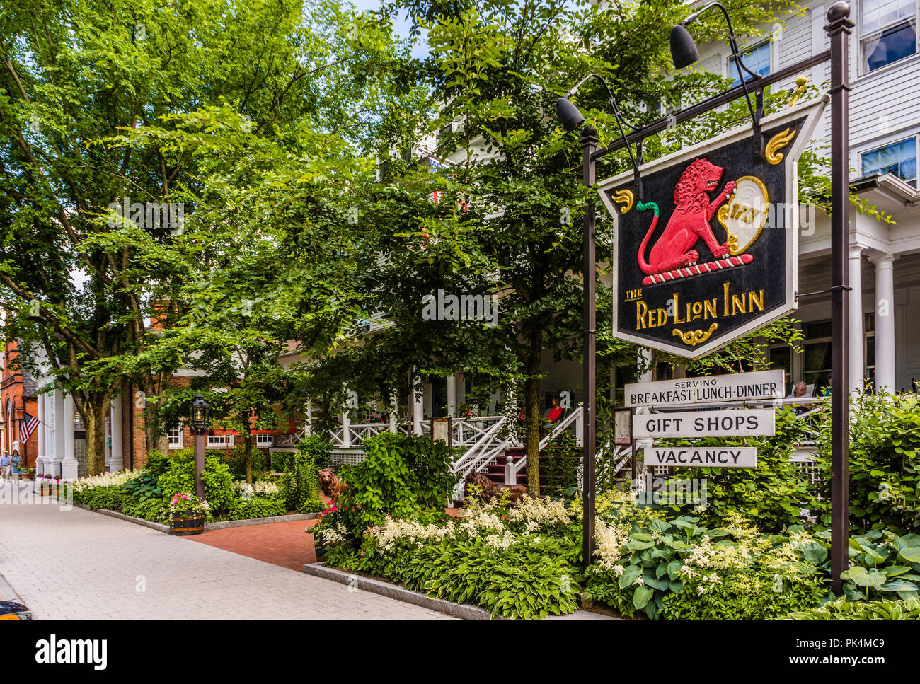 Red Lion Inn Stockbridge, Massachusetts, USA Stock Photo - Alamy