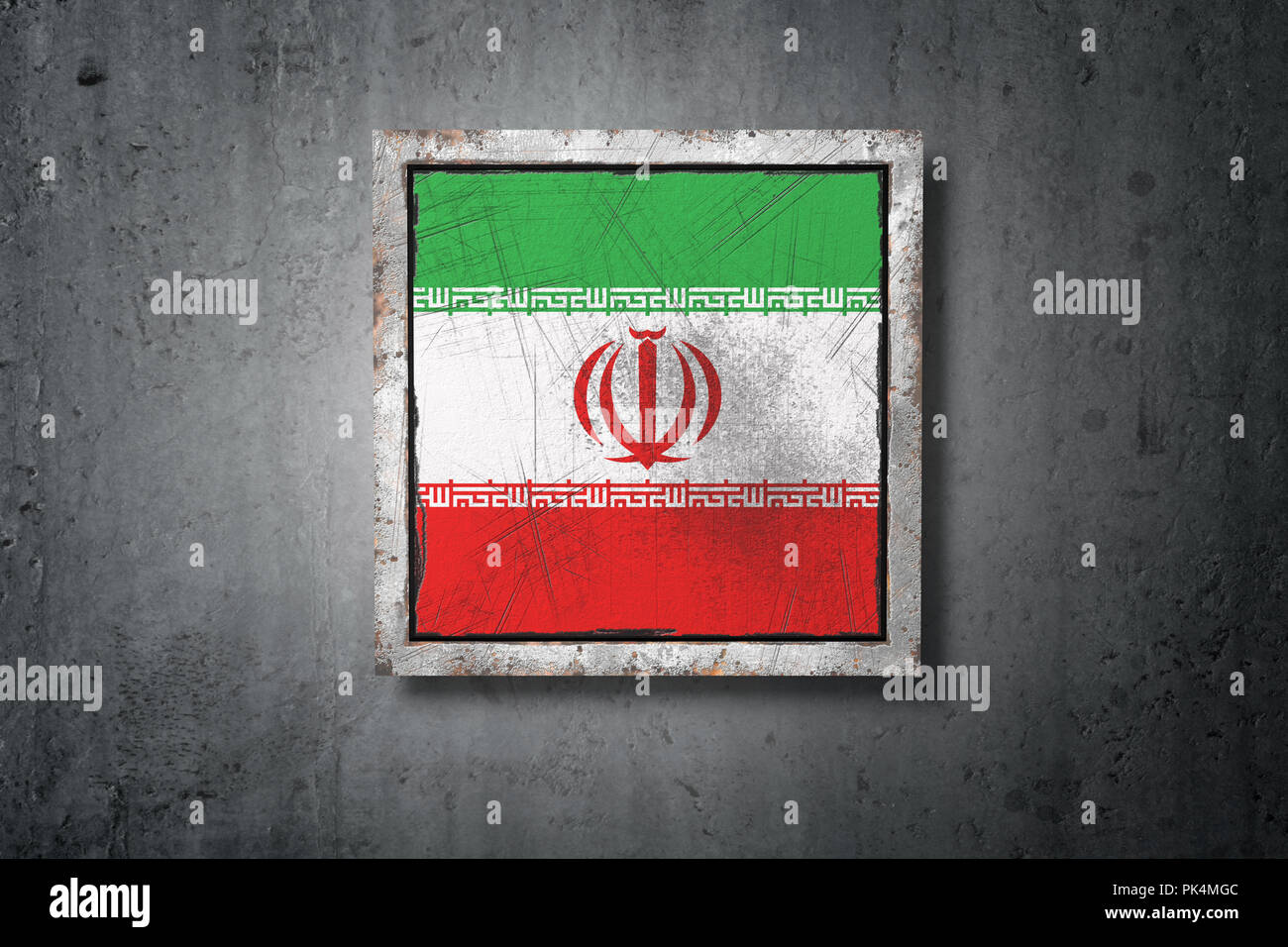 Old iran flag hi-res stock photography and images - Alamy
