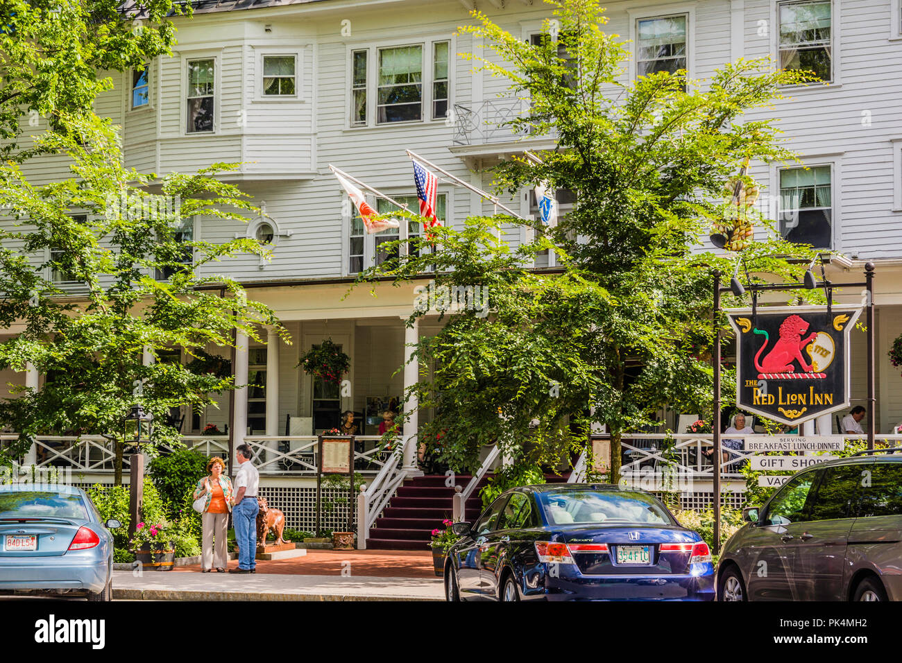 Red Lion Inn Stockbridge, Massachusetts, USA Stock Photo - Alamy