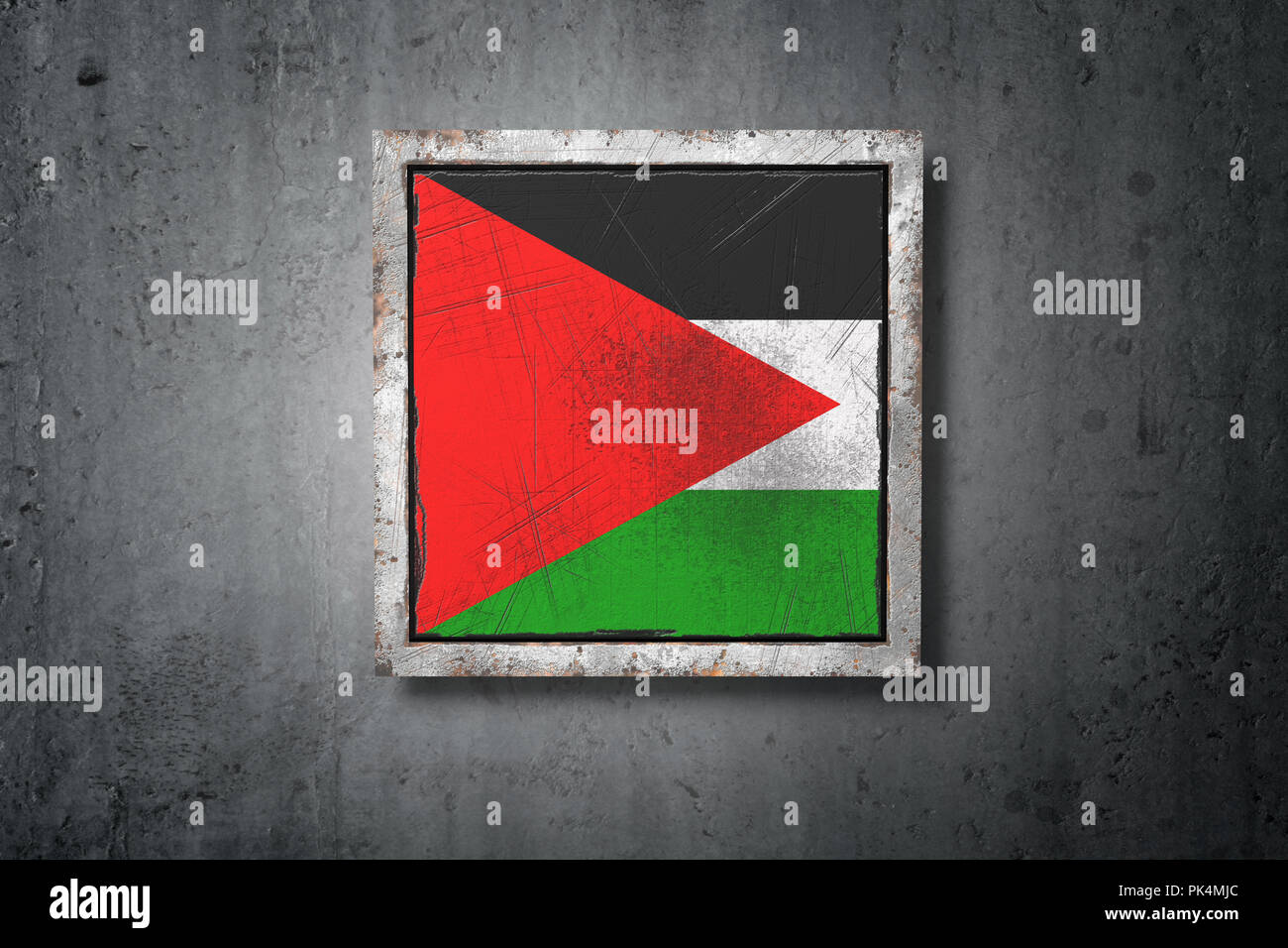 Palestine flag 3d hi-res stock photography and images - Alamy