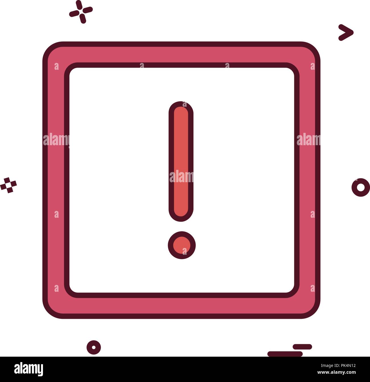alert icon vector Stock Vector Image & Art - Alamy