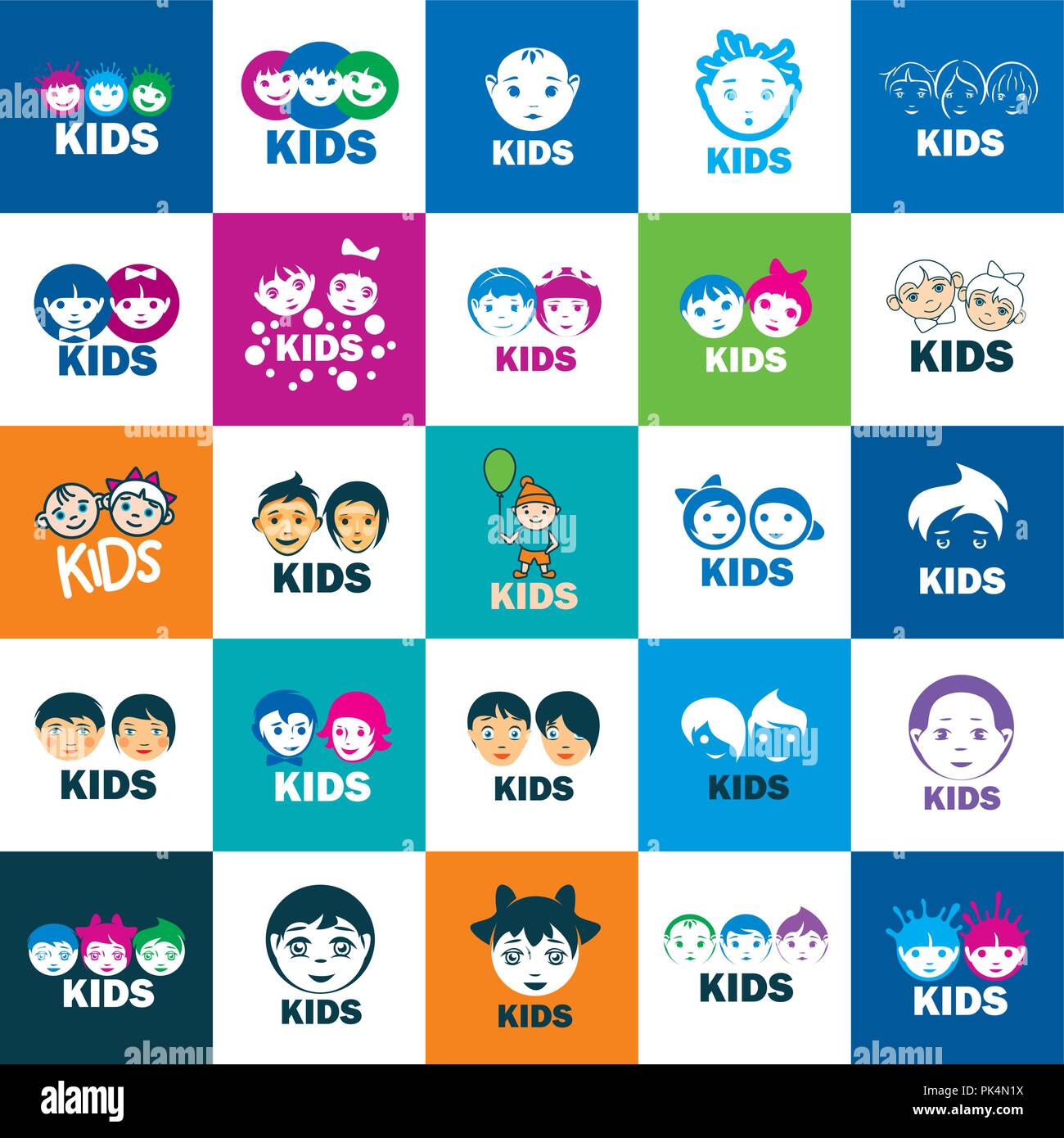 vector icon kids Stock Vector Image & Art - Alamy