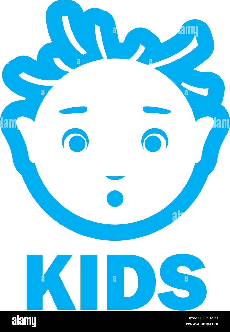 vector logo kids Stock Vector Image & Art - Alamy