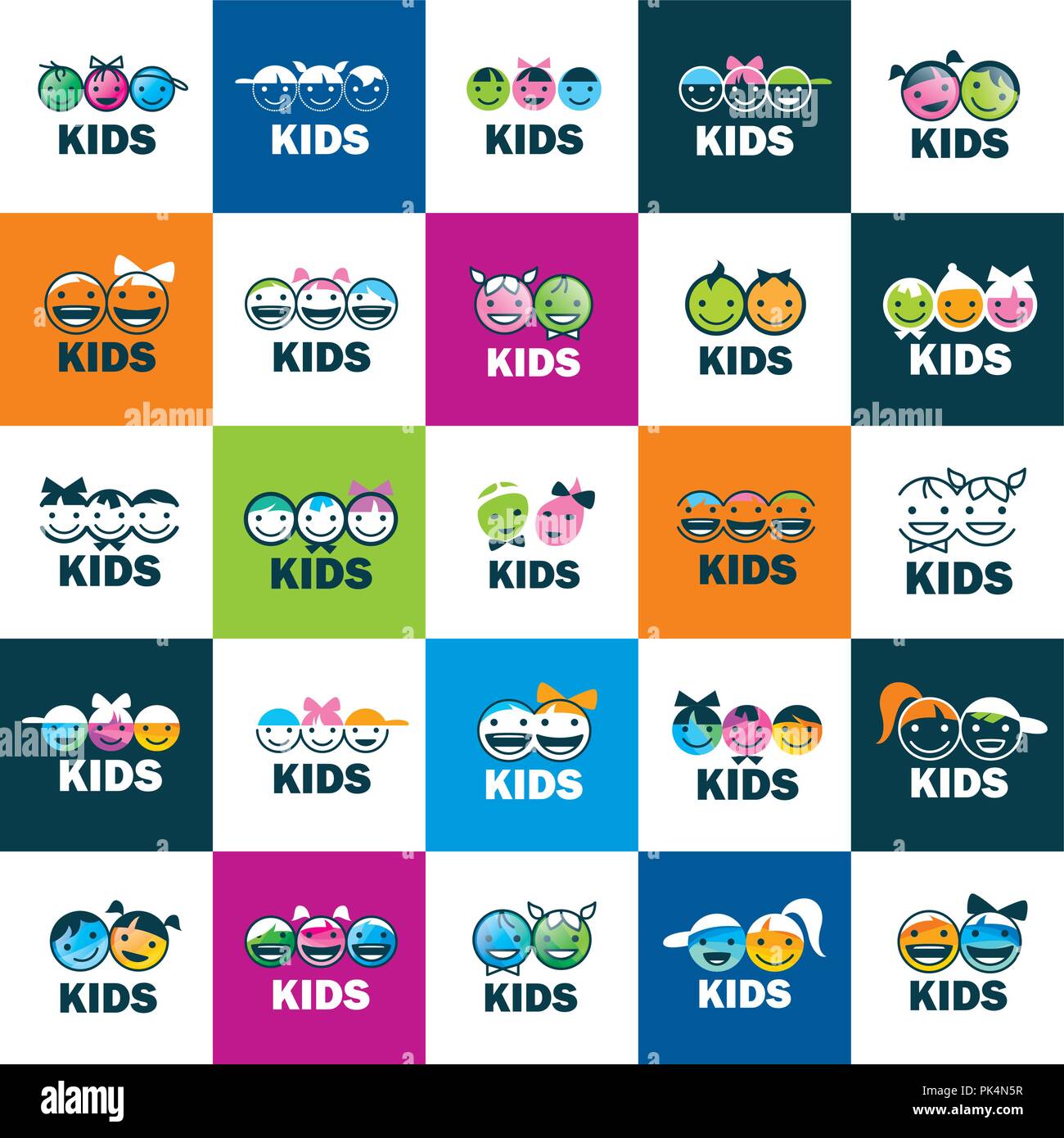 vector icon kids Stock Vector Image & Art - Alamy