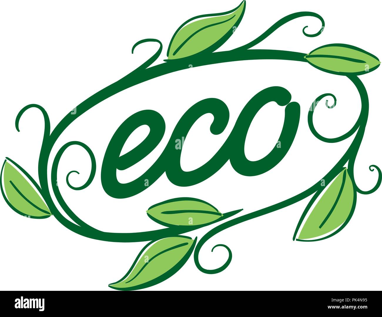 logo vector eco Stock Vector Image & Art - Alamy