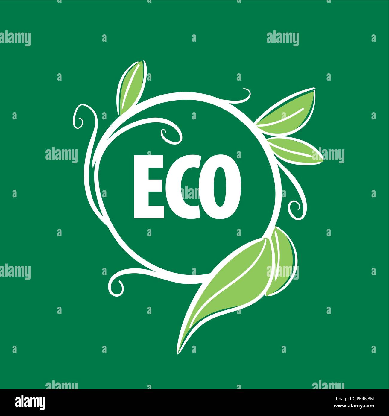 logo vector eco Stock Vector Image & Art - Alamy