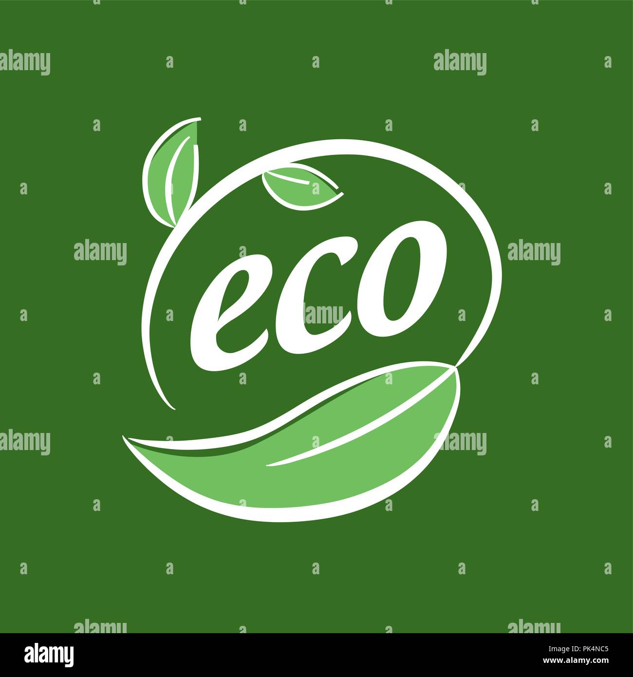 logo vector eco Stock Vector Image & Art - Alamy