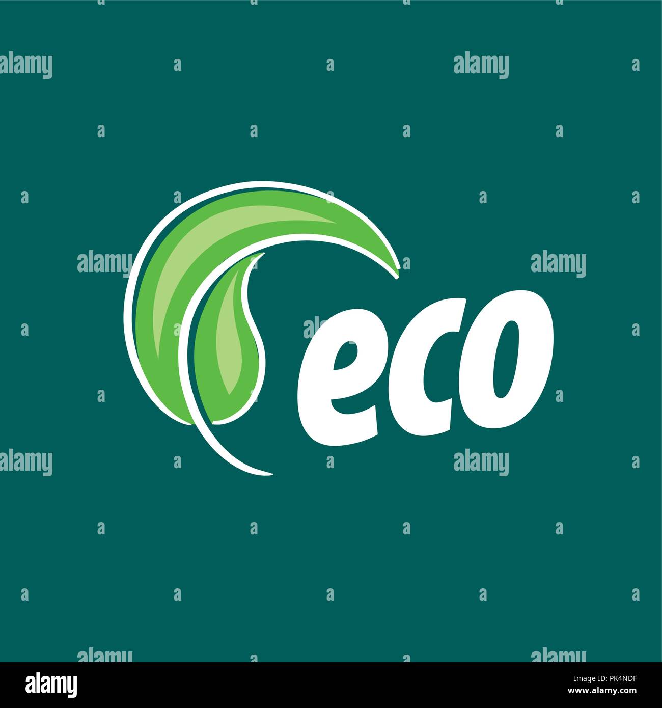 logo vector eco Stock Vector Image & Art - Alamy