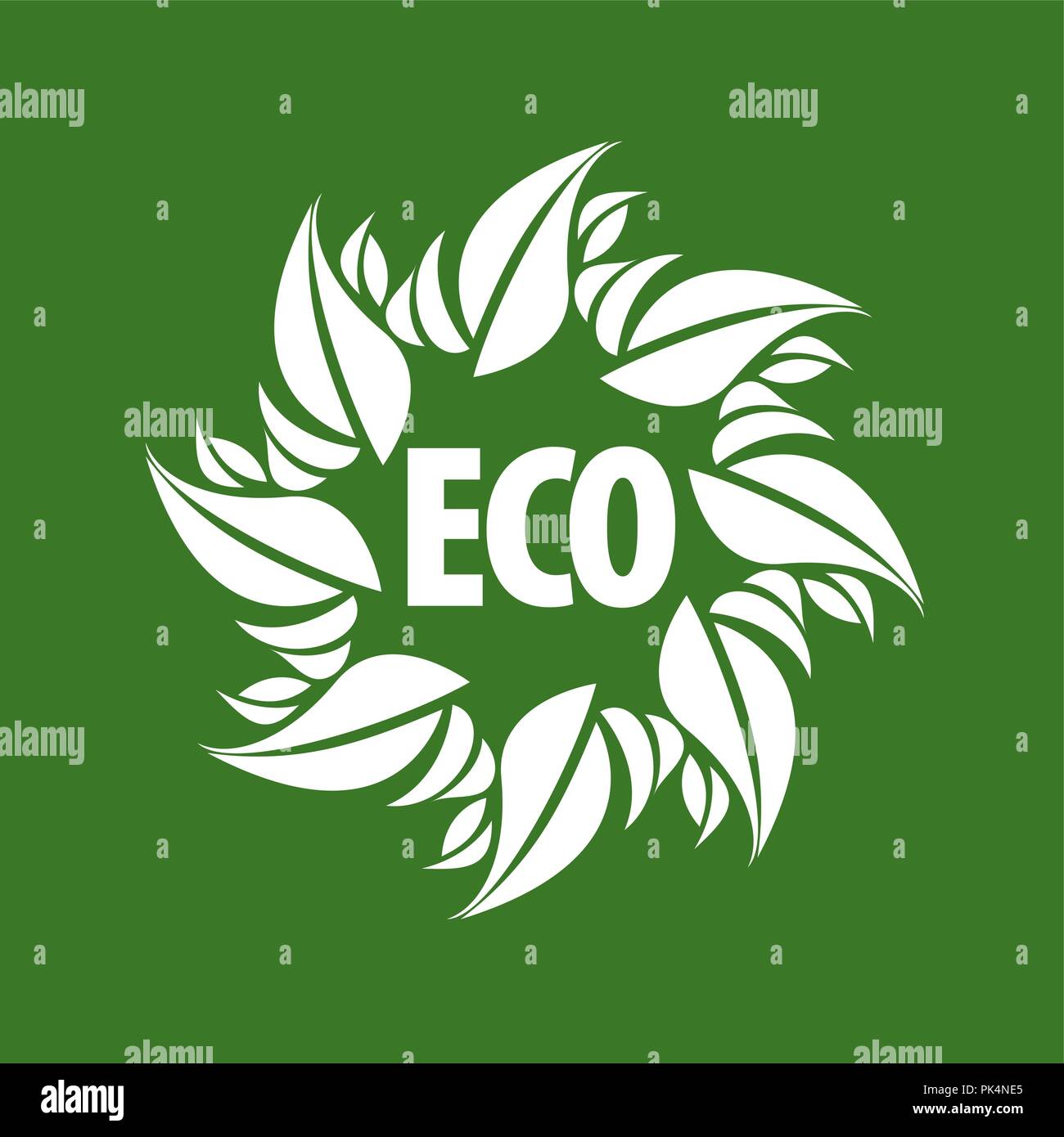 logo vector eco Stock Vector Image & Art - Alamy