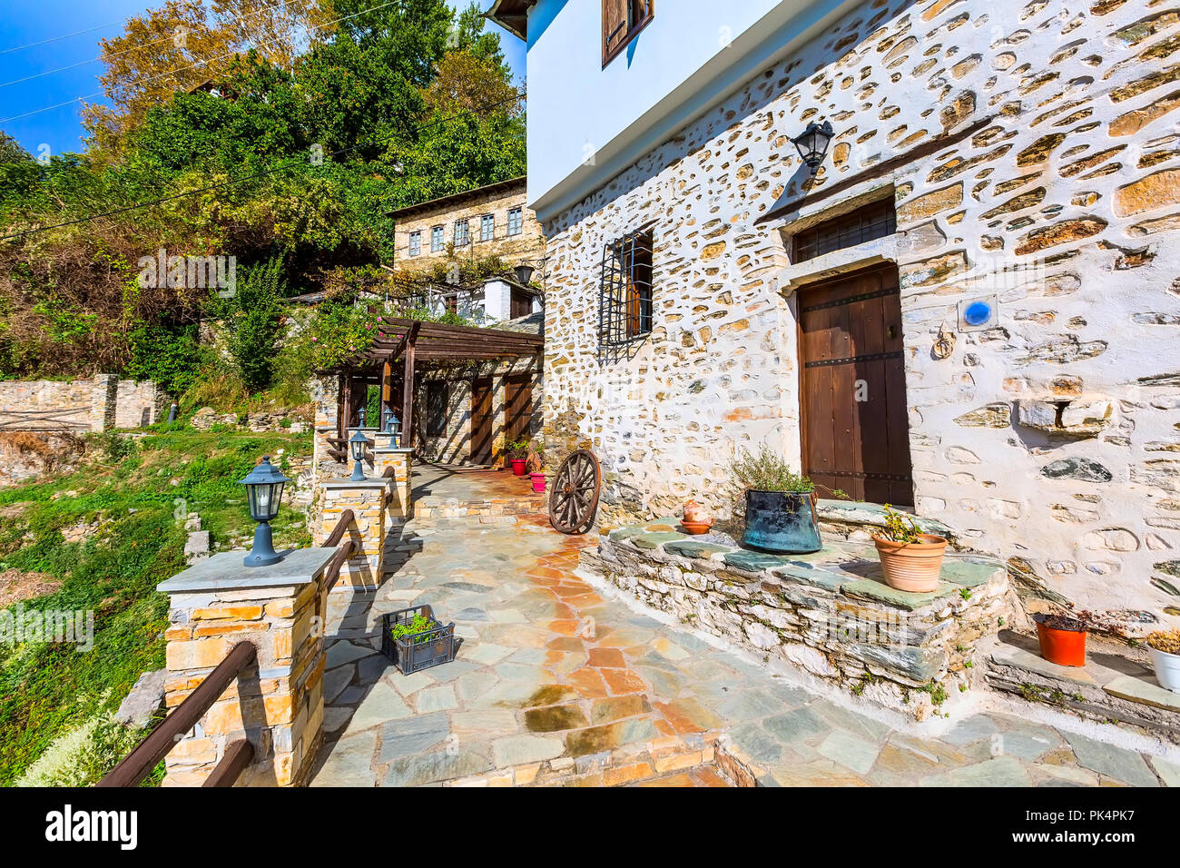 Greek rural house hi-res stock photography and images - Alamy