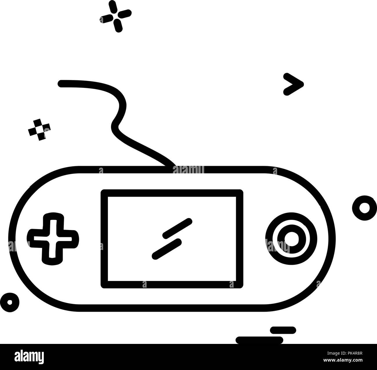 Game remote icon design vector Stock Vector Image & Art - Alamy