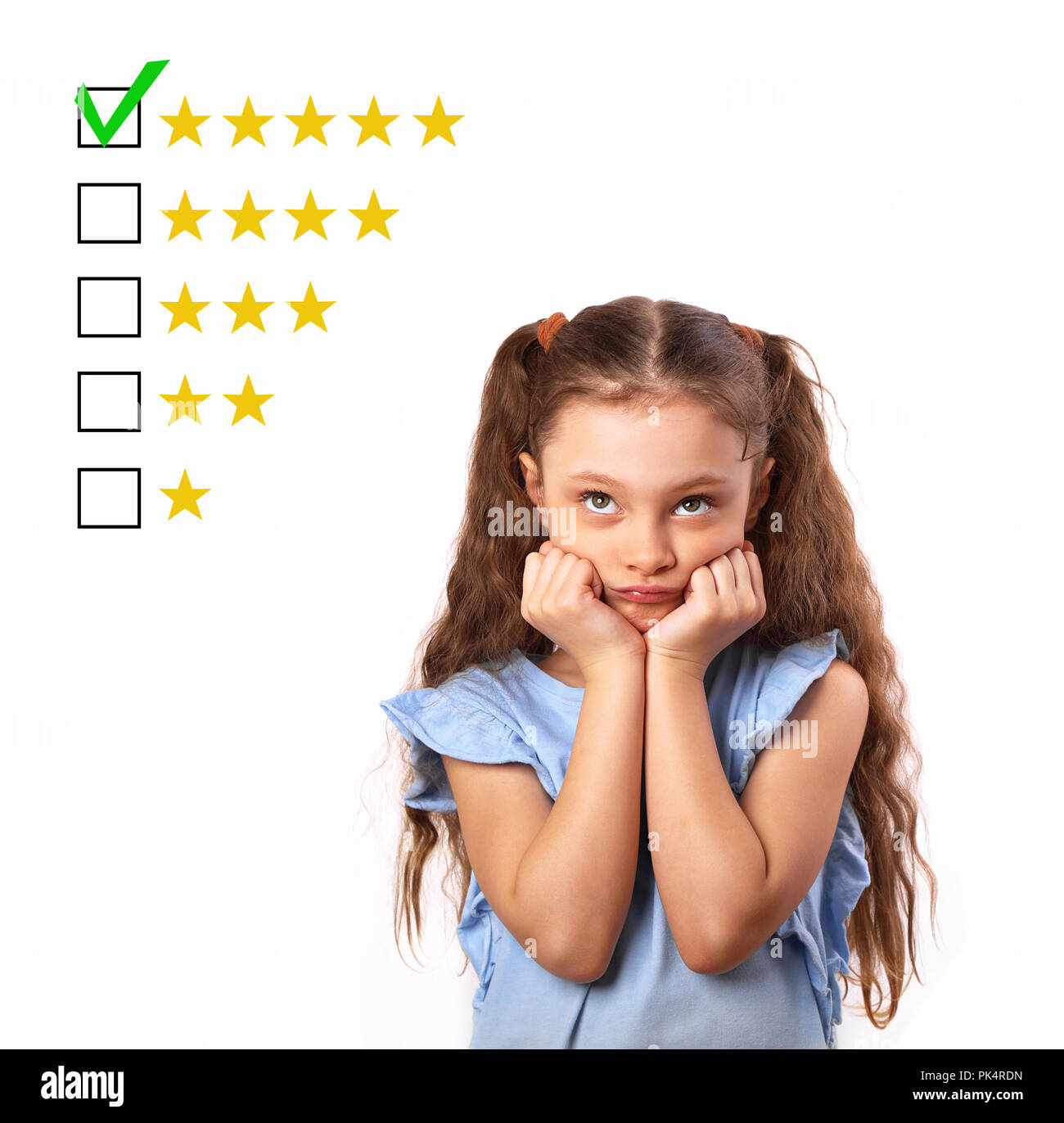 The best rating, evaluation, online rewiew. Business thinking stress ...