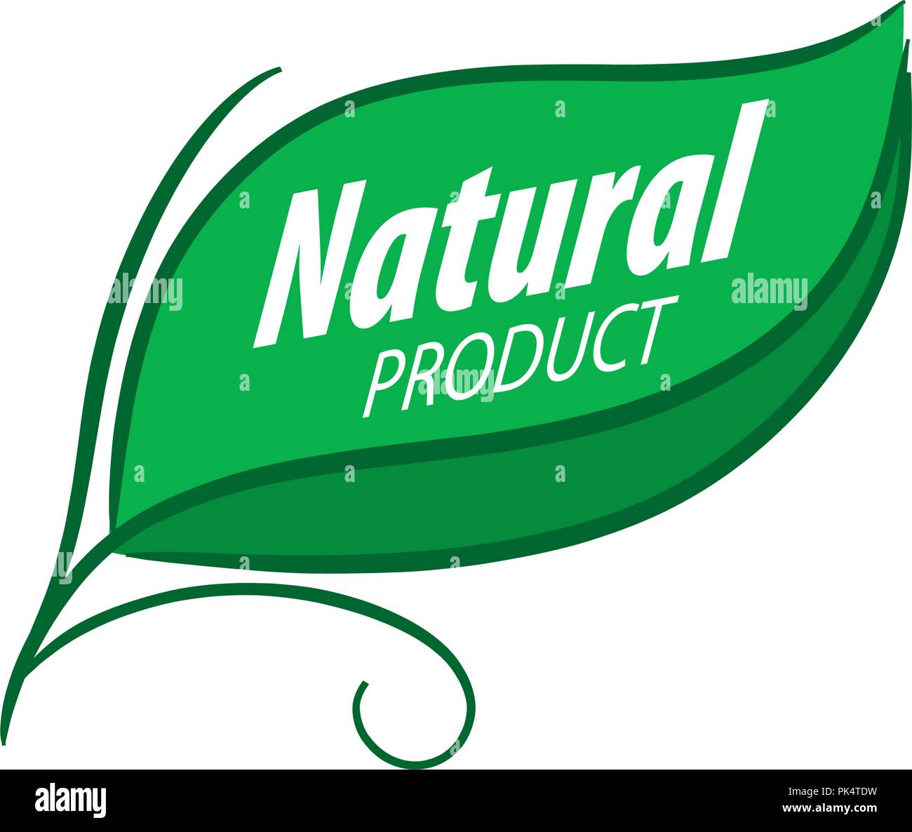 Logo natural Stock Vector Images - Alamy