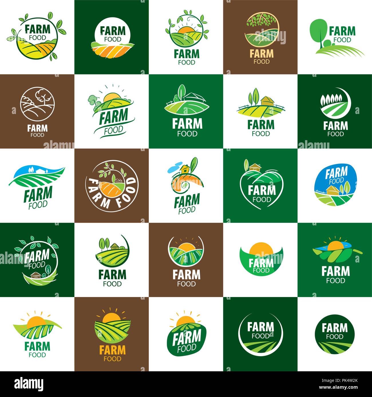 logo farm food Stock Vector Image & Art - Alamy