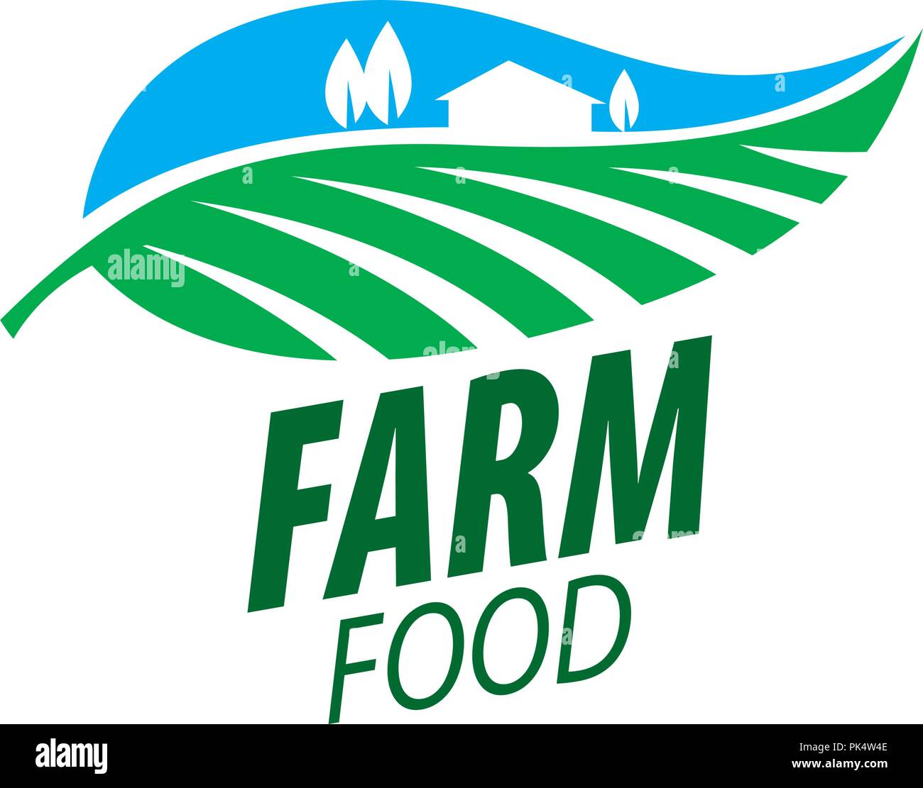 logo farm food Stock Vector Image & Art - Alamy