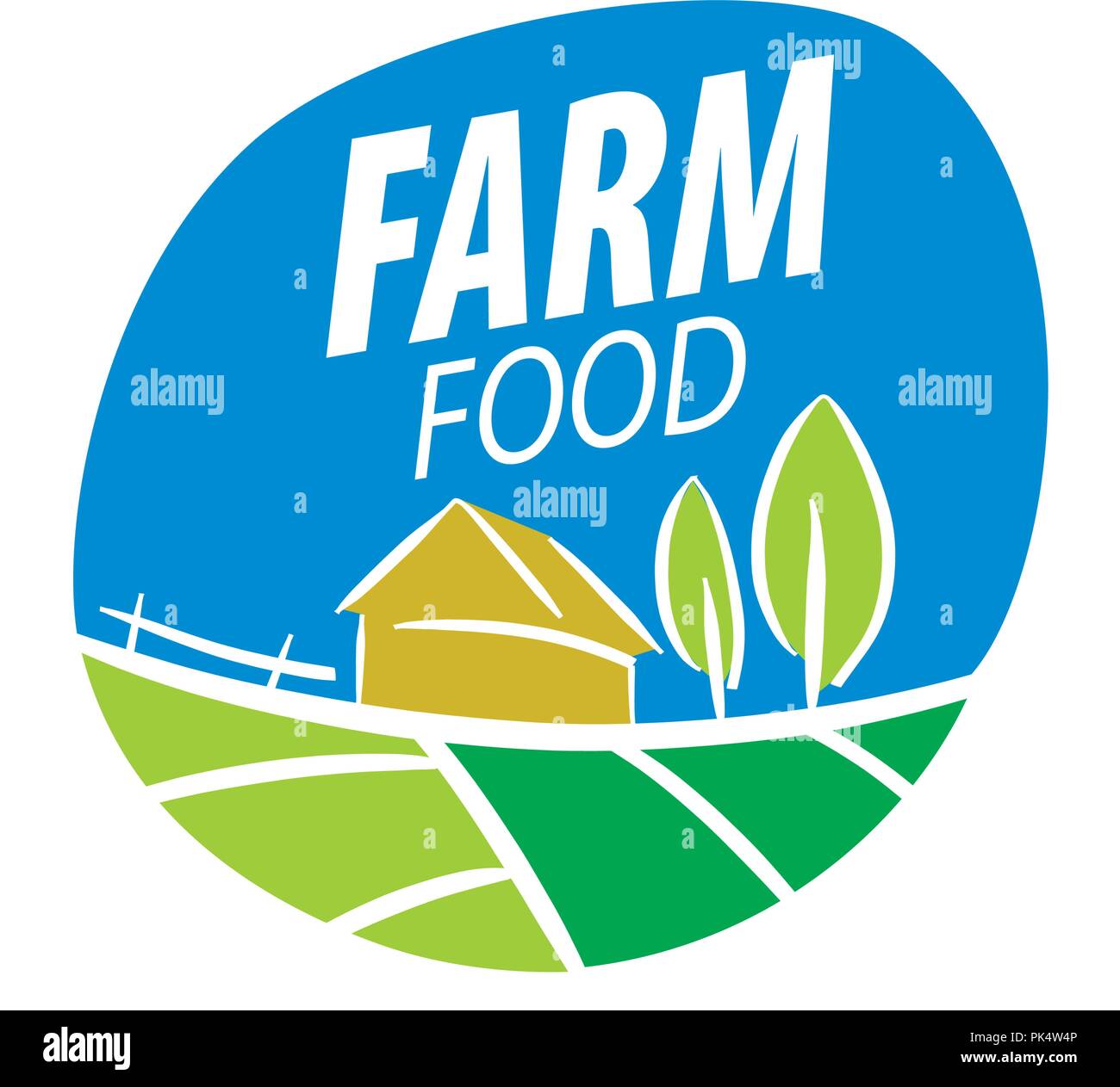 logo farm food Stock Vector Image & Art - Alamy