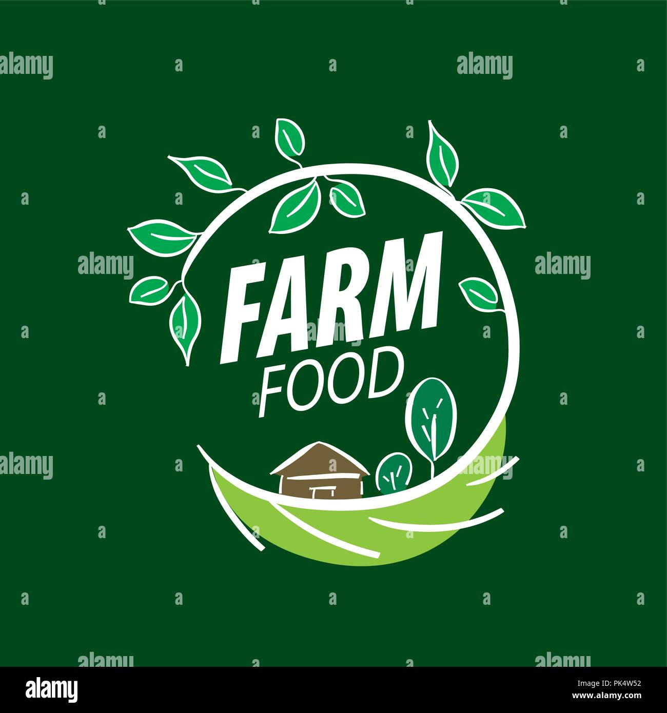 logo farm food Stock Vector Image & Art - Alamy
