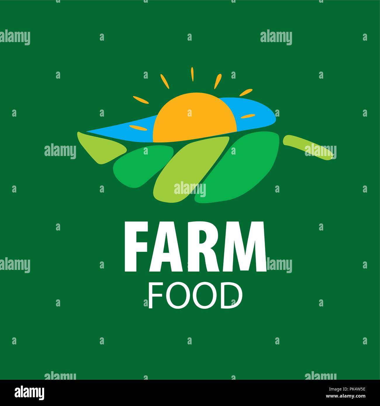 logo farm food Stock Vector Image & Art - Alamy