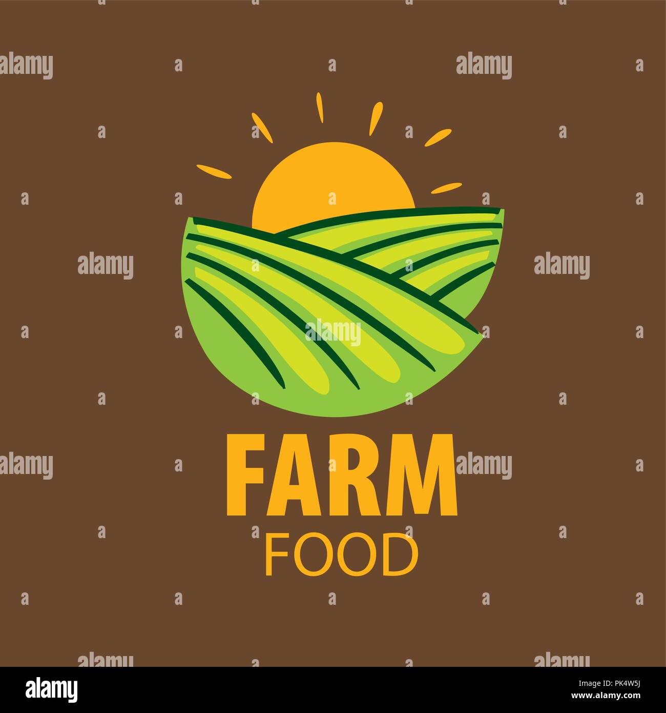 logo farm food Stock Vector Image & Art - Alamy