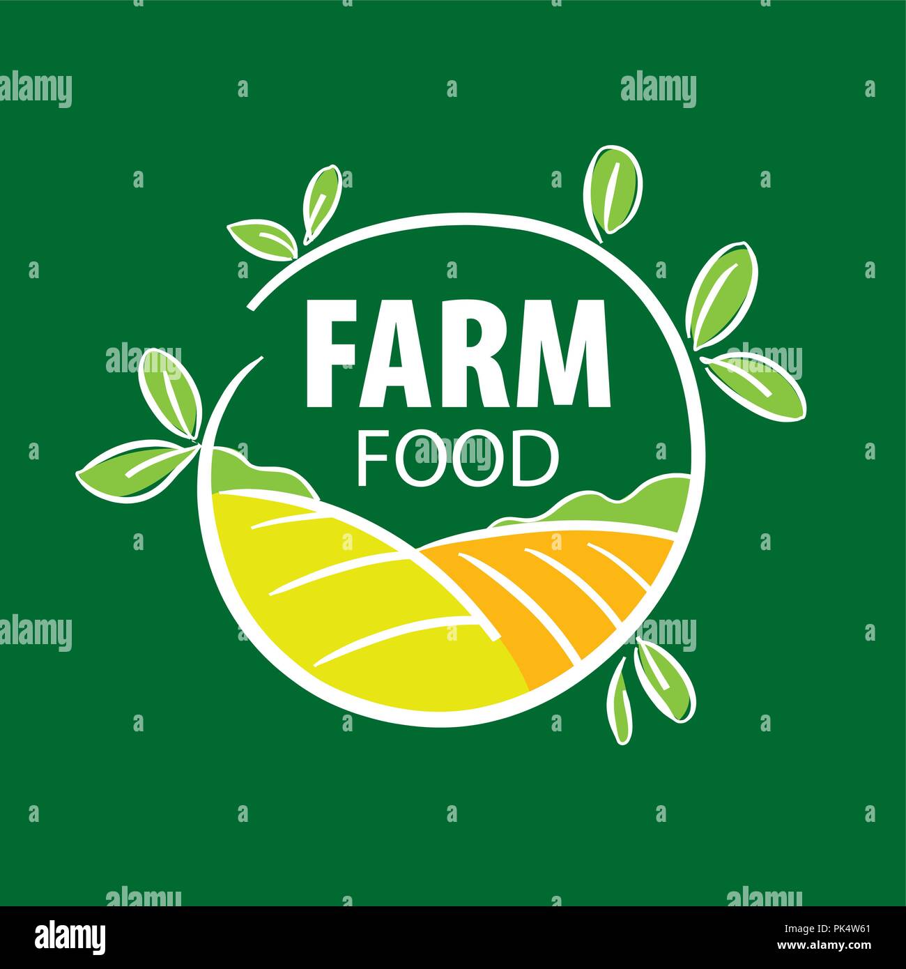 logo farm food Stock Vector Image & Art - Alamy