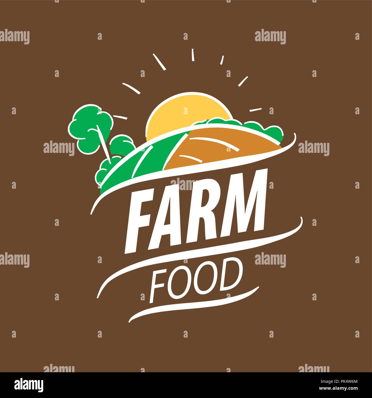 logo farm food Stock Vector Image & Art - Alamy