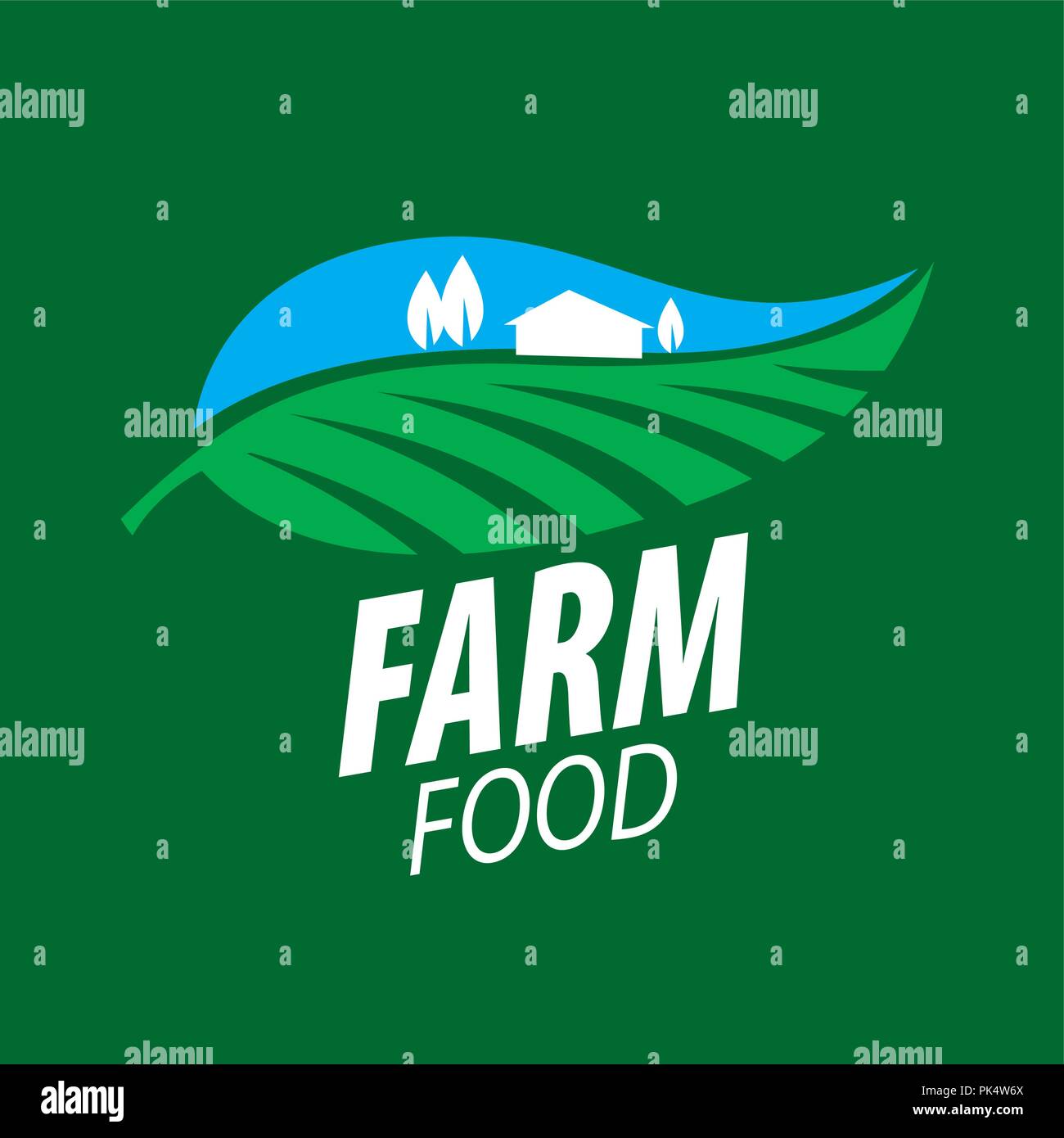 logo farm food Stock Vector Image & Art - Alamy