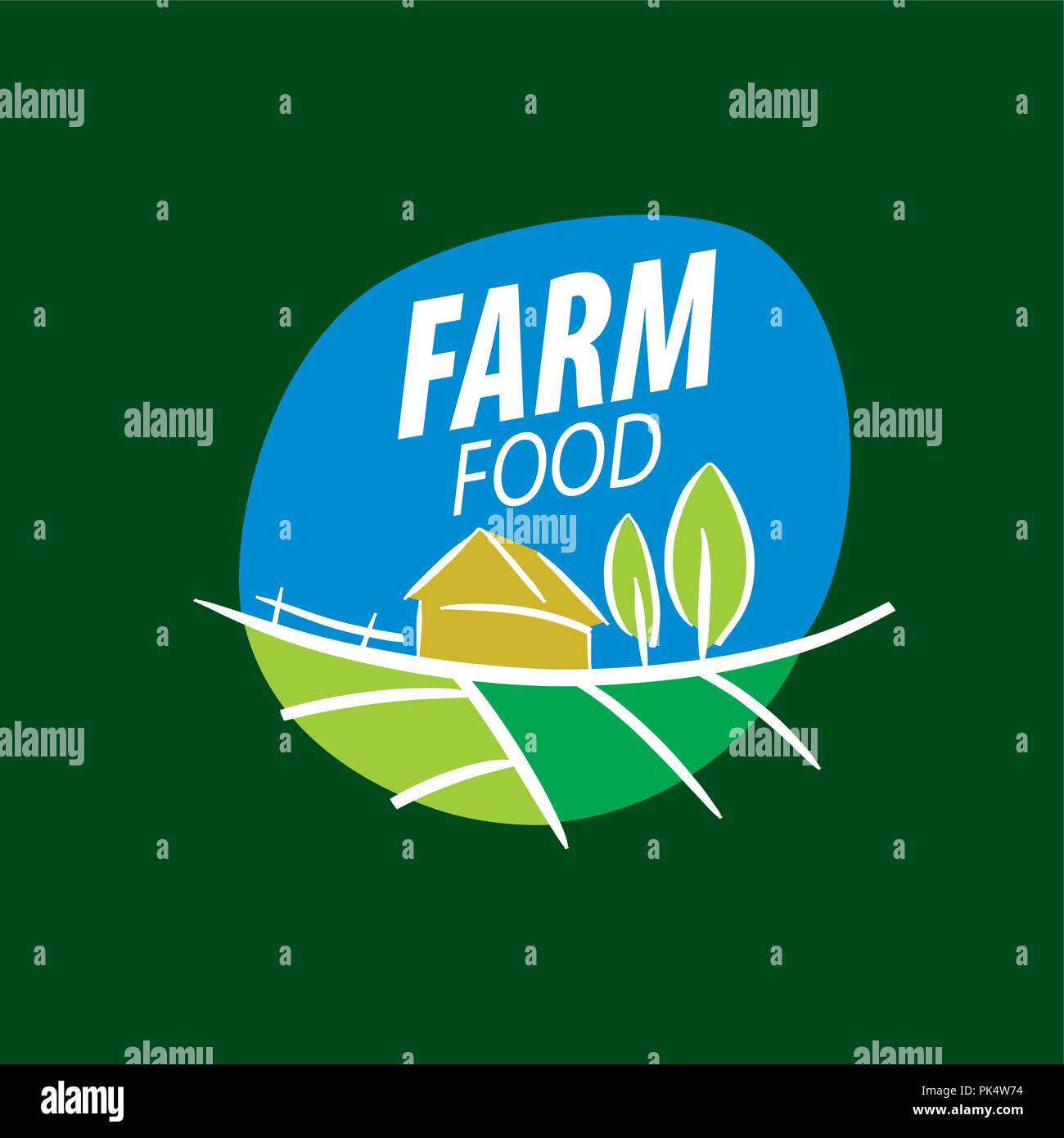 logo farm food Stock Vector Image & Art - Alamy