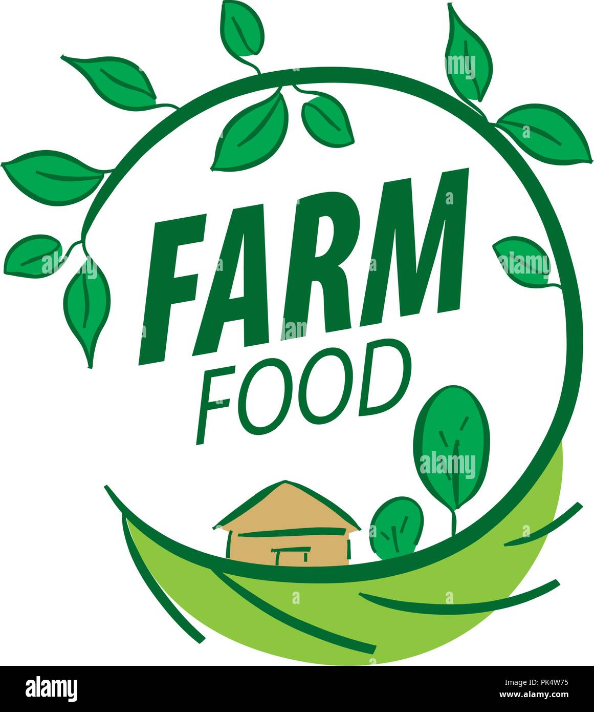 logo farm food Stock Vector Image & Art - Alamy