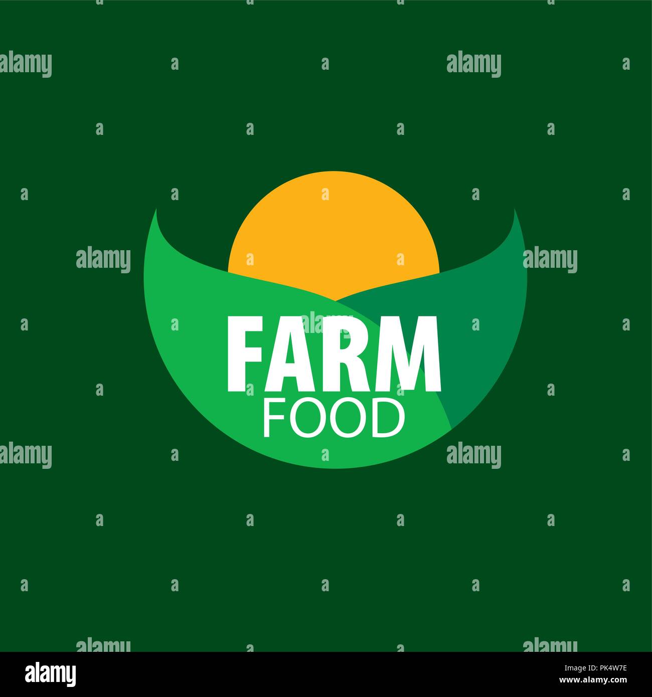 logo farm food Stock Vector Image & Art - Alamy