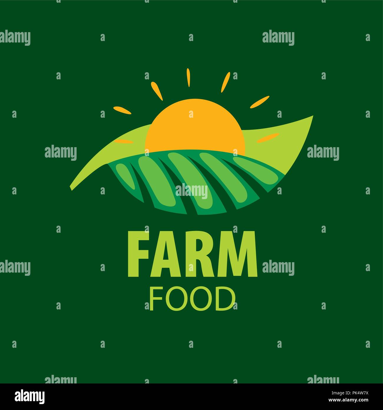 logo farm food Stock Vector Image & Art - Alamy