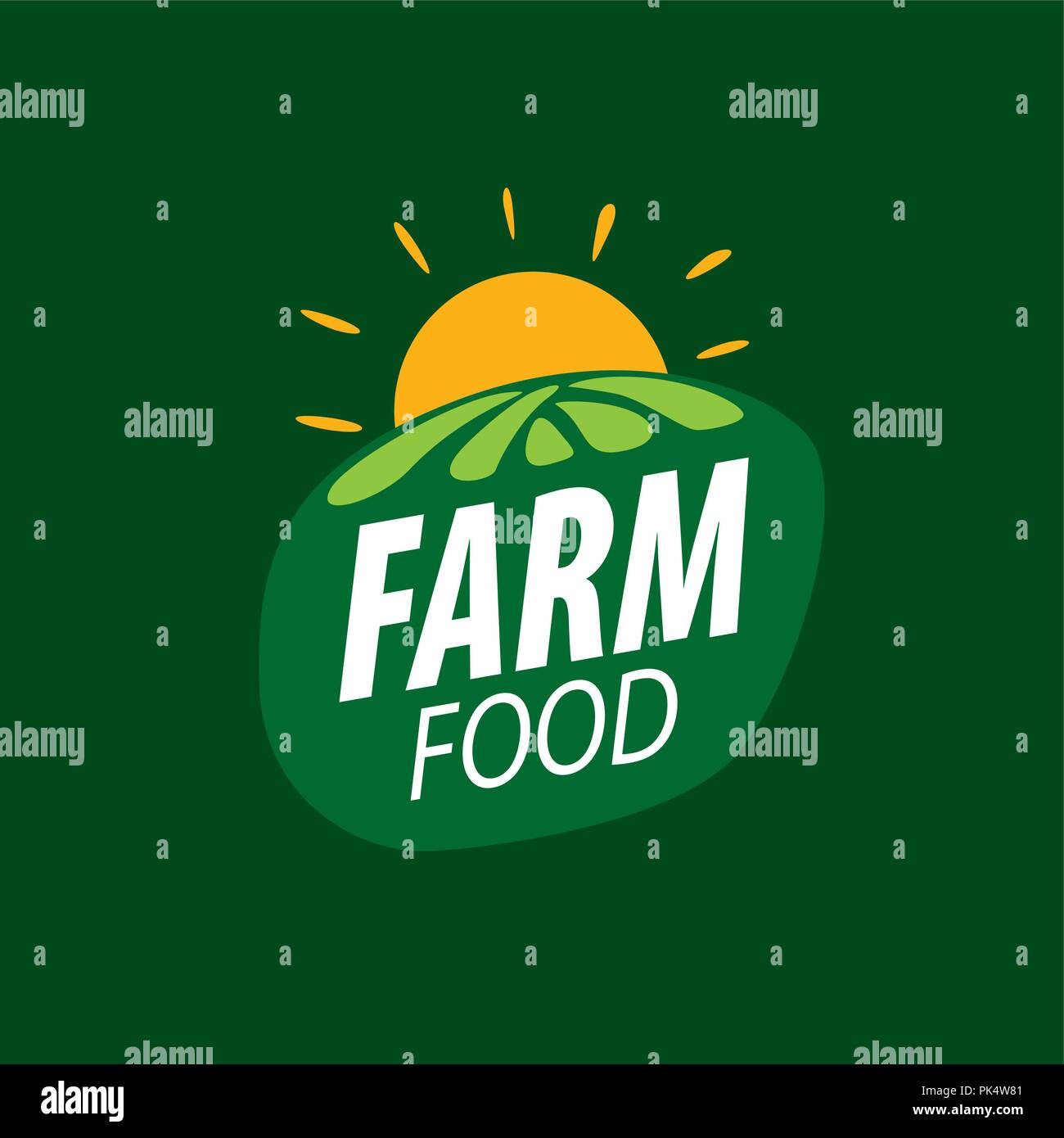 logo farm food Stock Vector Image & Art - Alamy