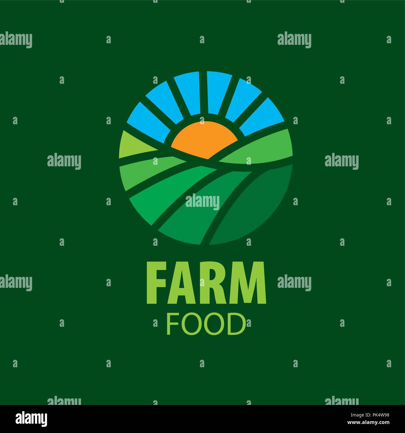 logo farm food Stock Vector Image & Art - Alamy