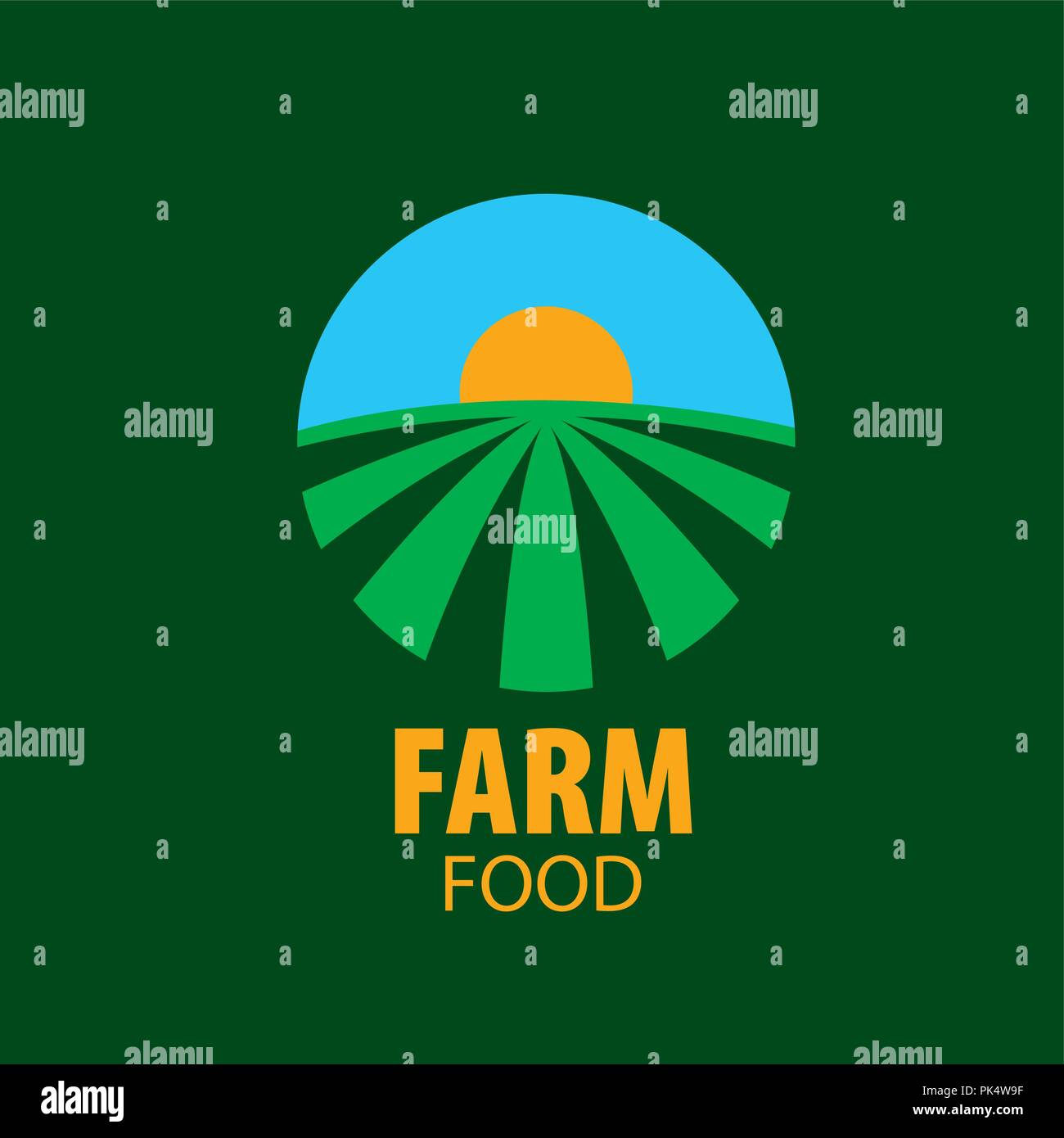 logo farm food Stock Vector Image & Art - Alamy