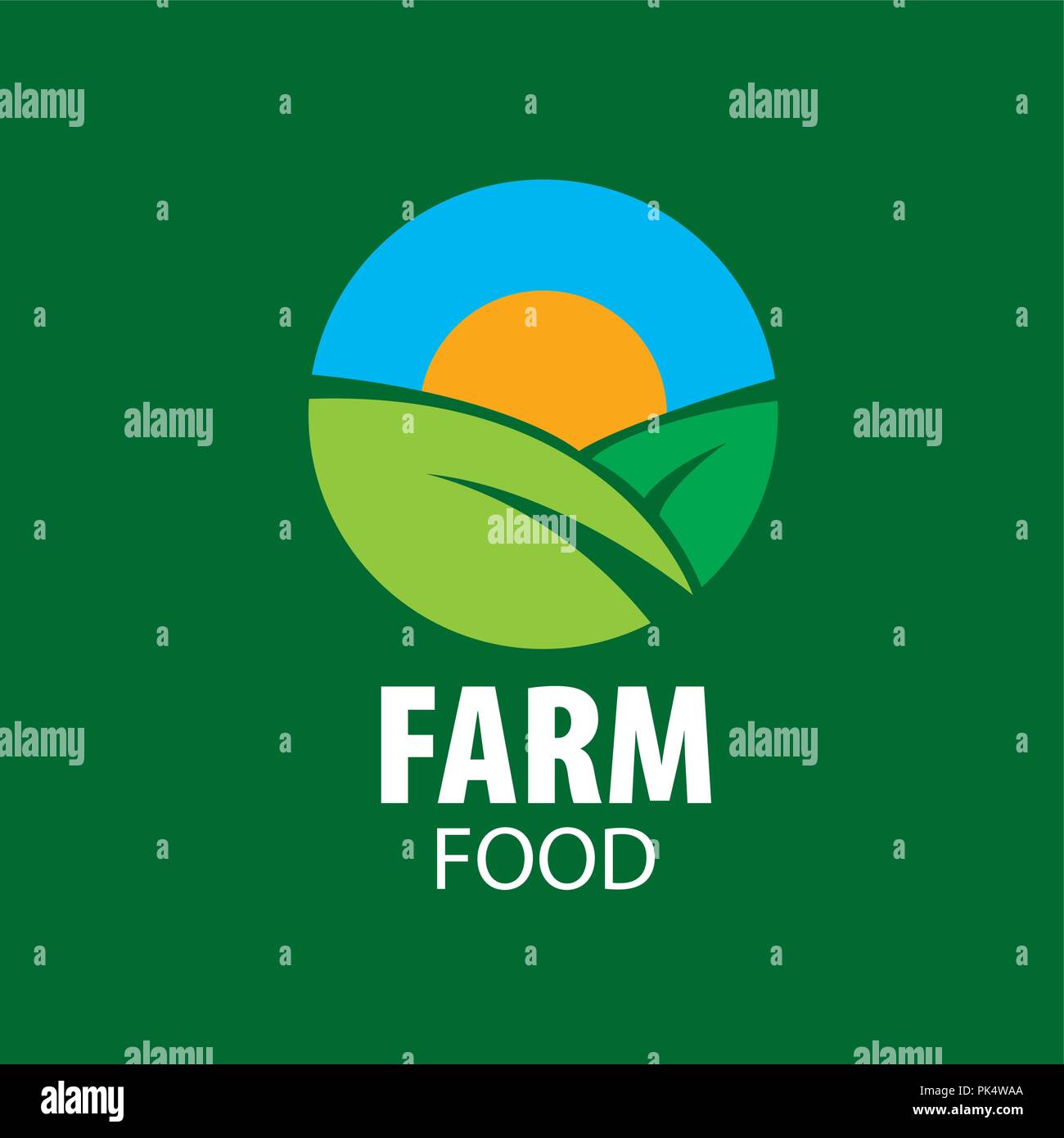 logo farm food Stock Vector Image & Art - Alamy