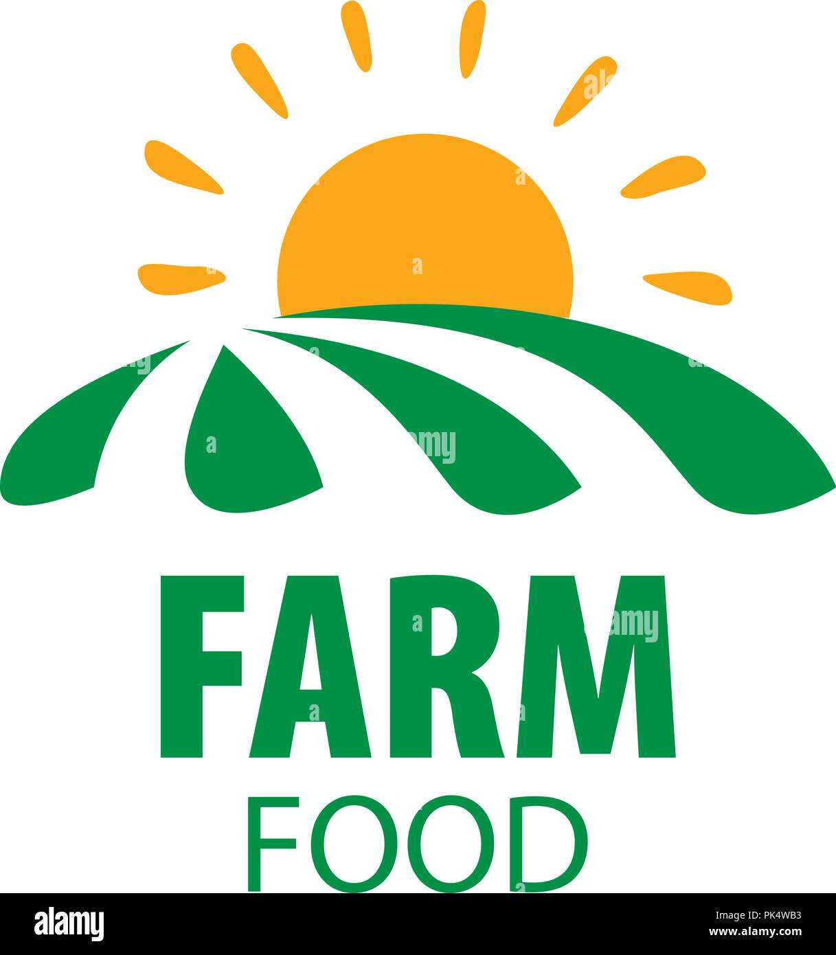 logo farm food Stock Vector Image & Art - Alamy