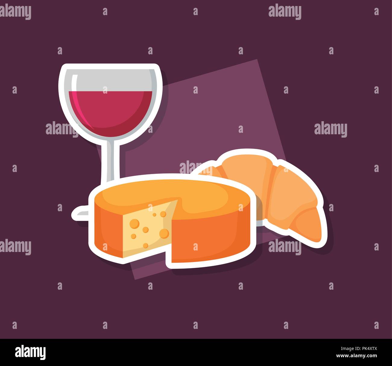 French liquor Stock Vector Images - Alamy