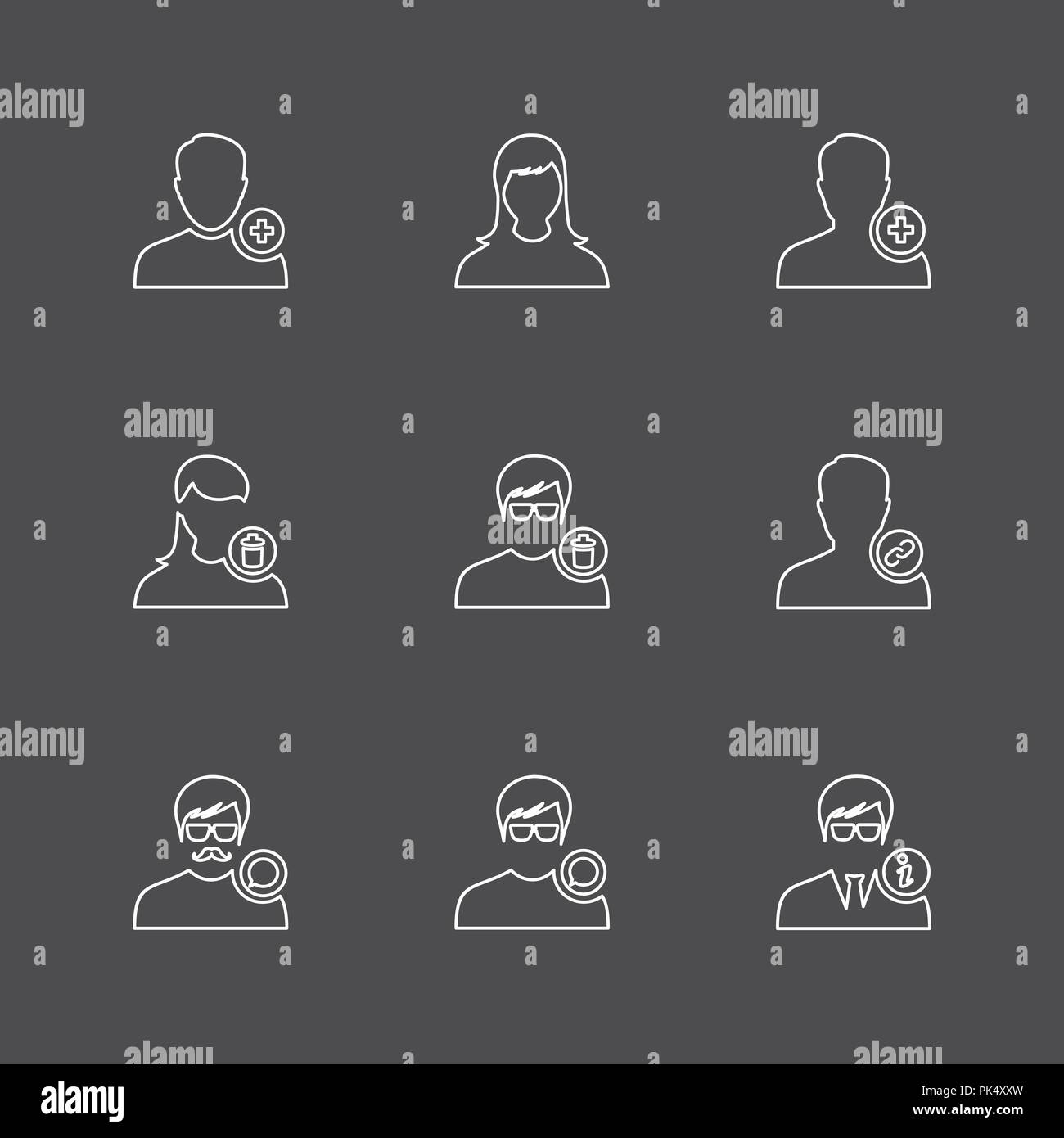 Ladies and gents Stock Vector Images - Alamy