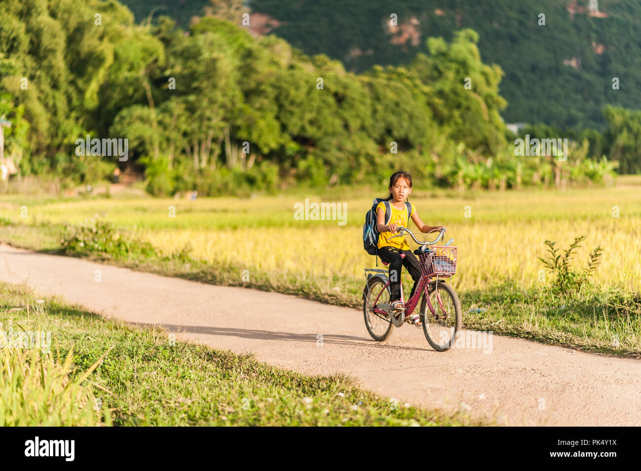 Mai chau cycle hi-res stock photography and images - Alamy