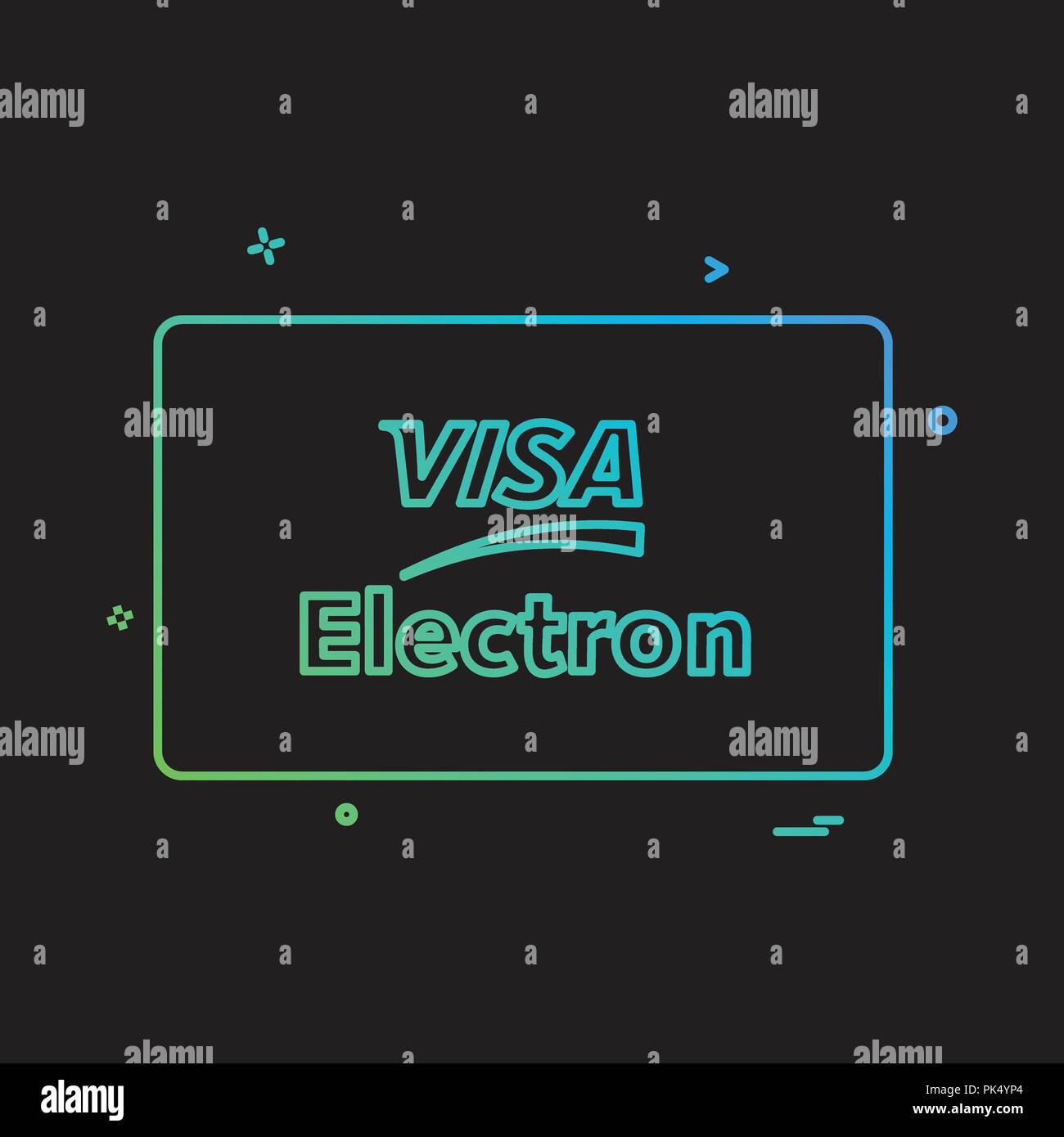 Visa electron Stock Vector Images - Alamy