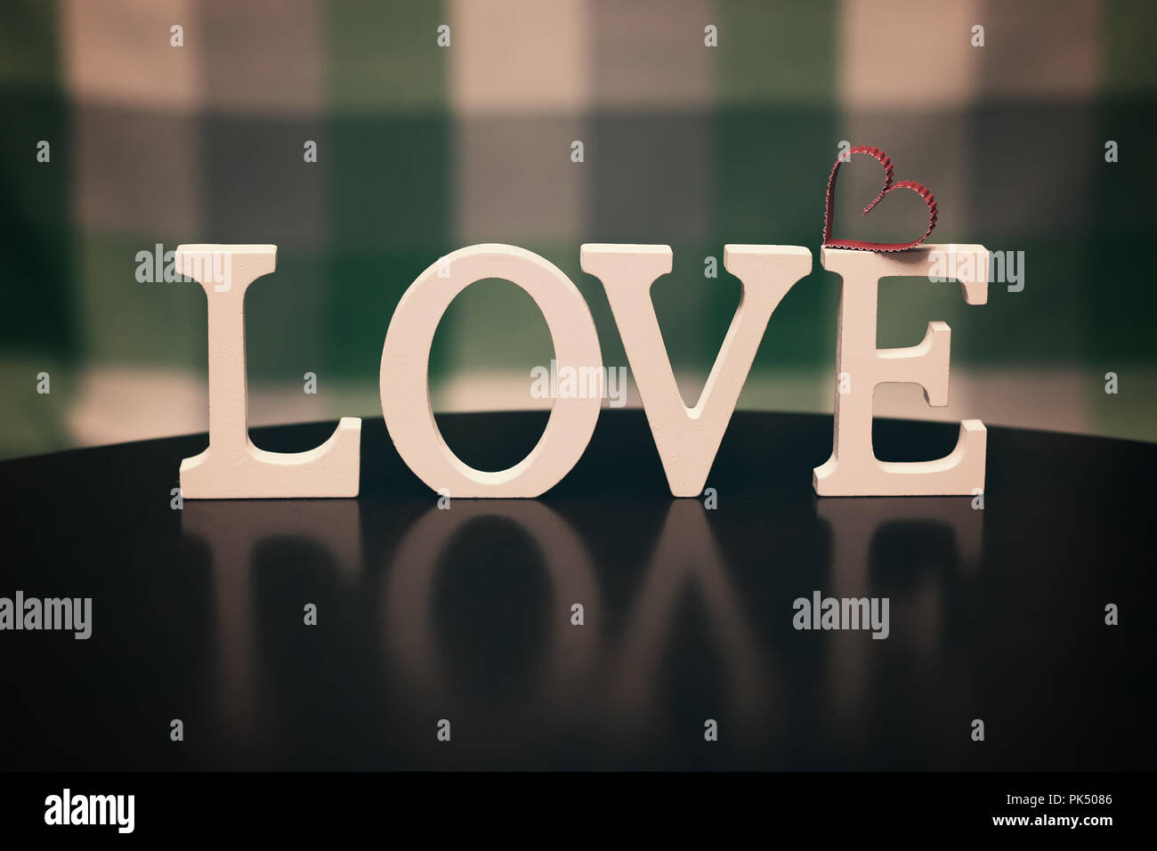 love shape text letter Stock Photo - Alamy