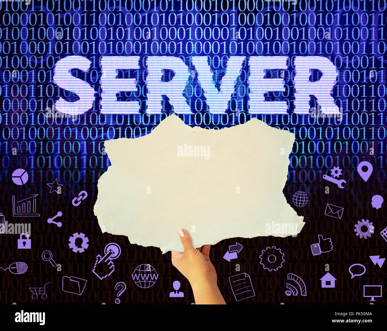 Server, Social Network Stock Photo - Alamy