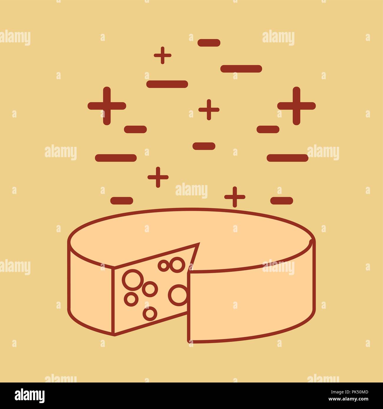 delicious cheese isolated icon vector illustration design Stock Vector ...