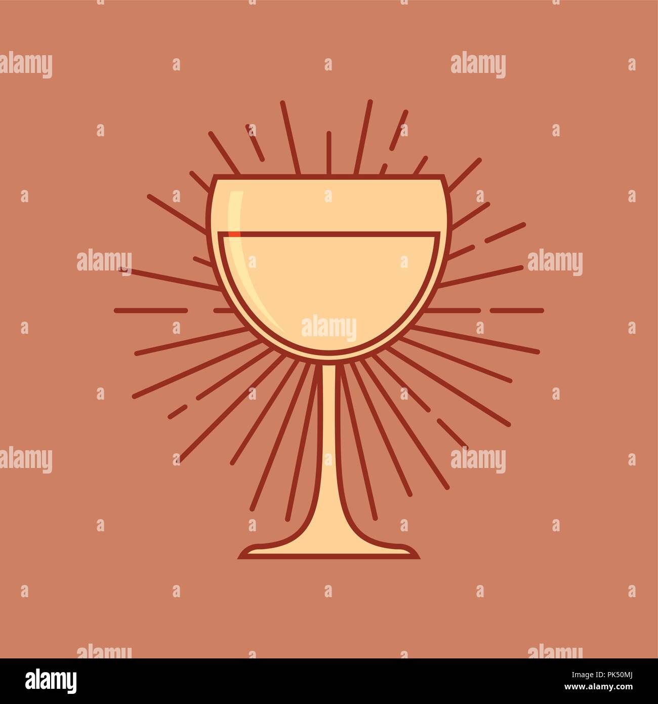 wine cup isolated icon vector illustration design Stock Vector Image ...