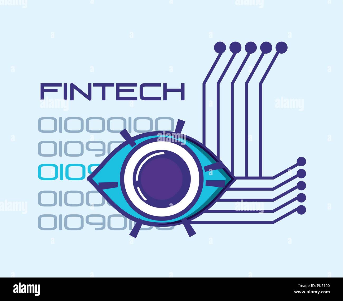 financial technology set icons vector illustration design Stock Vector ...