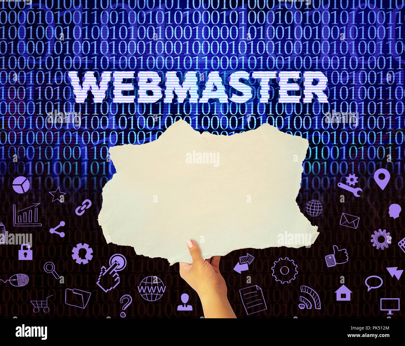 Webmaster, Social Network Stock Photo - Alamy