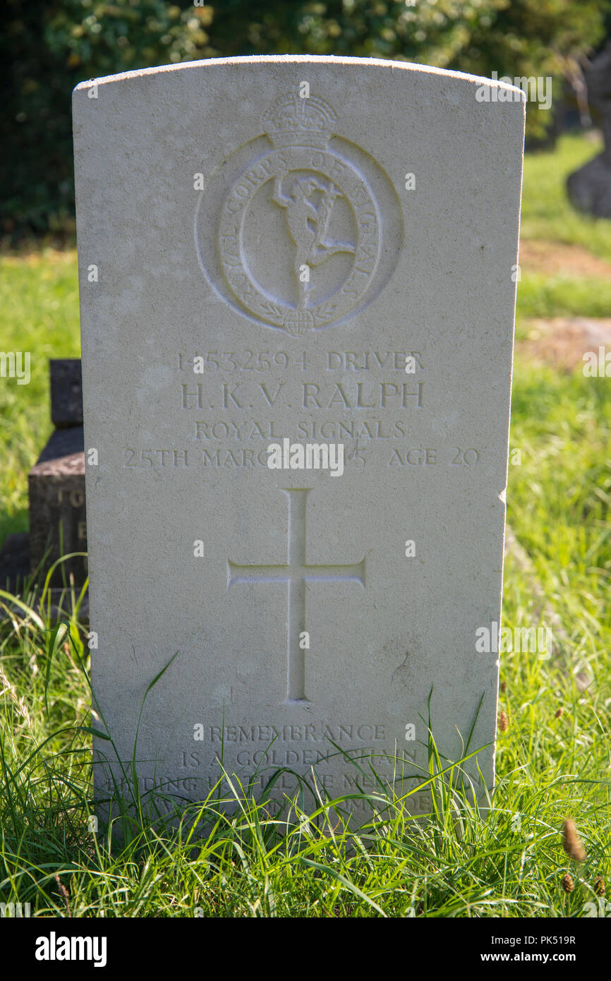 Commonwealth War Graves Commission Grave of Henry Kenneth Victor Ralph ...