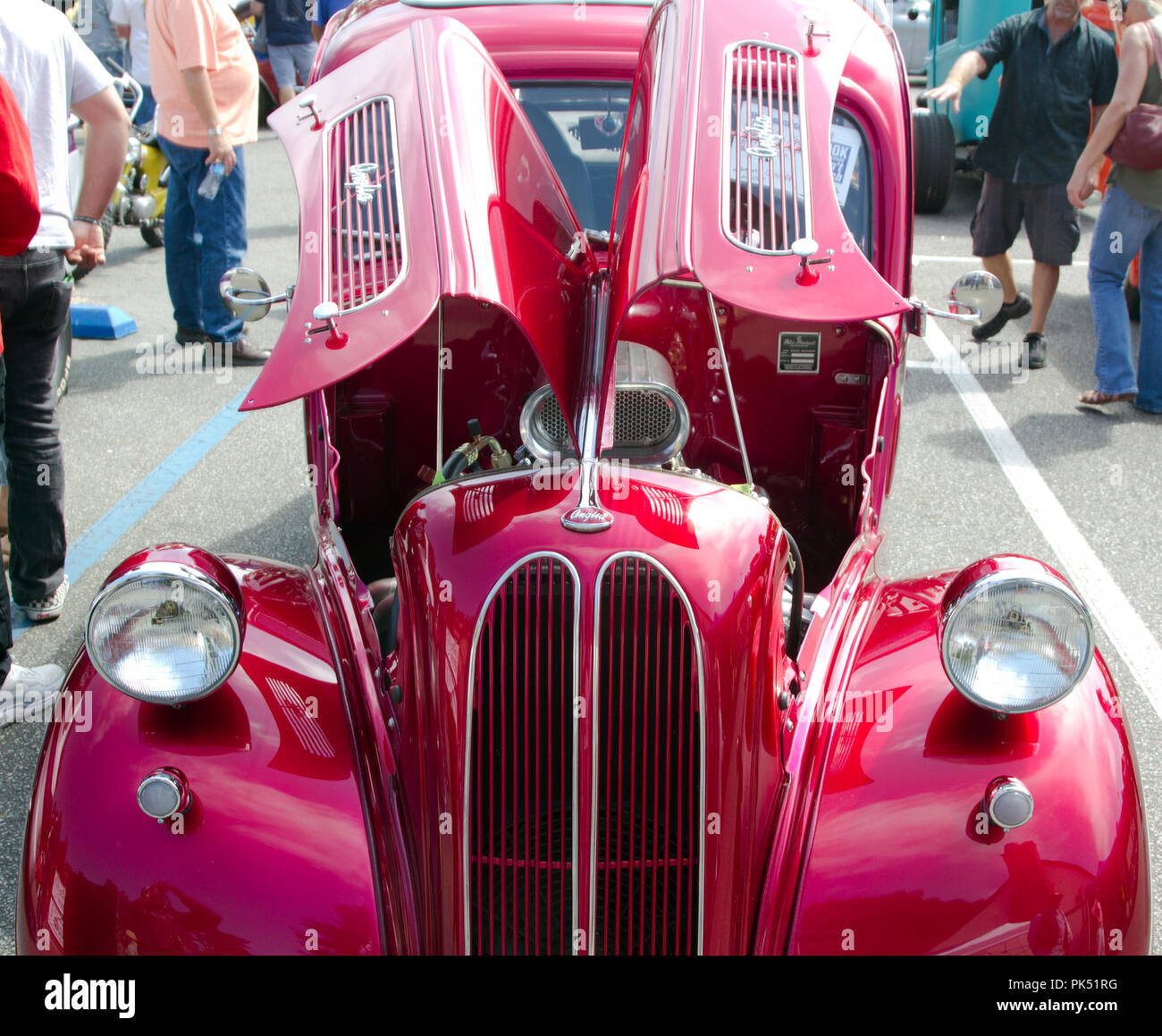 1951 English Ford Anglia Stock Photo - Alamy