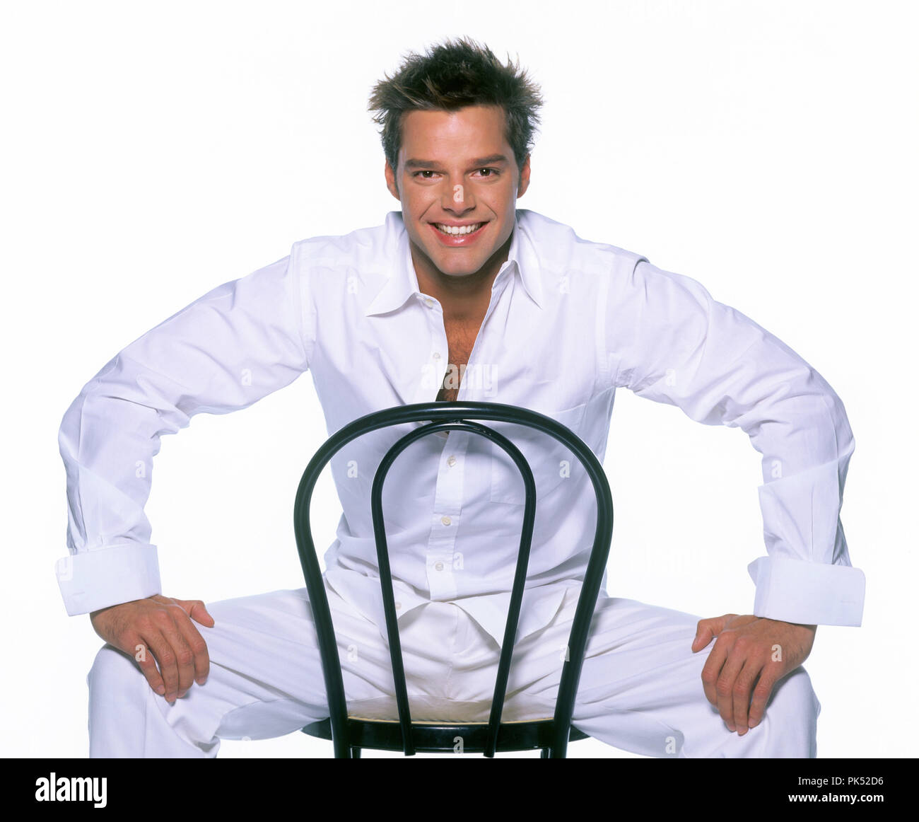 Ricky Martin on 26.05.1997 in Bayern. | usage worldwide Stock Photo - Alamy