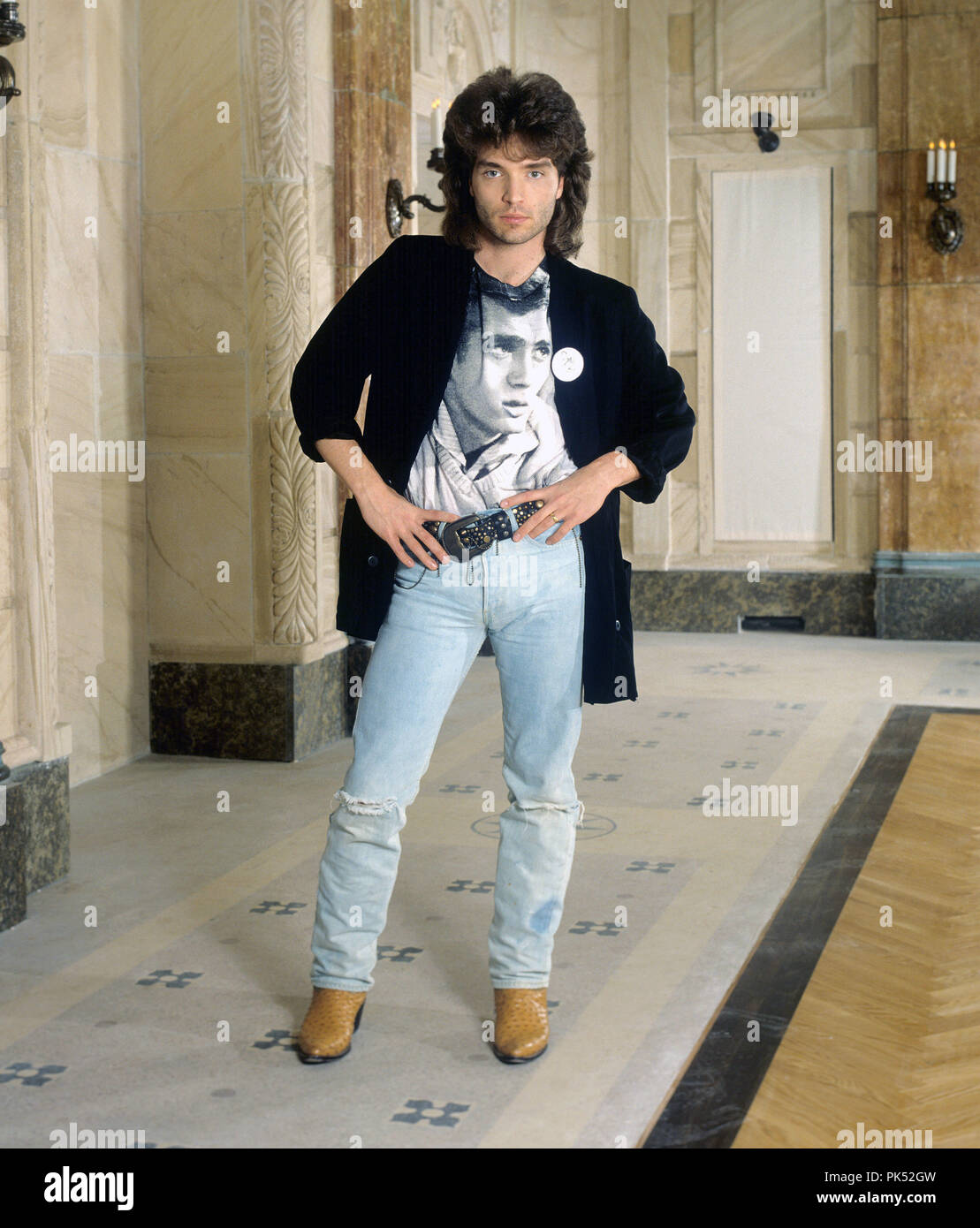 Richard Marx on 06.11.1983 in Nürnberg / Nuremberg. | usage worldwide ...