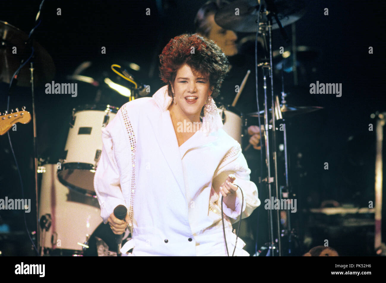 Meri D. Marshall on 29.05.1985 in Hamburg. | usage worldwide Stock ...